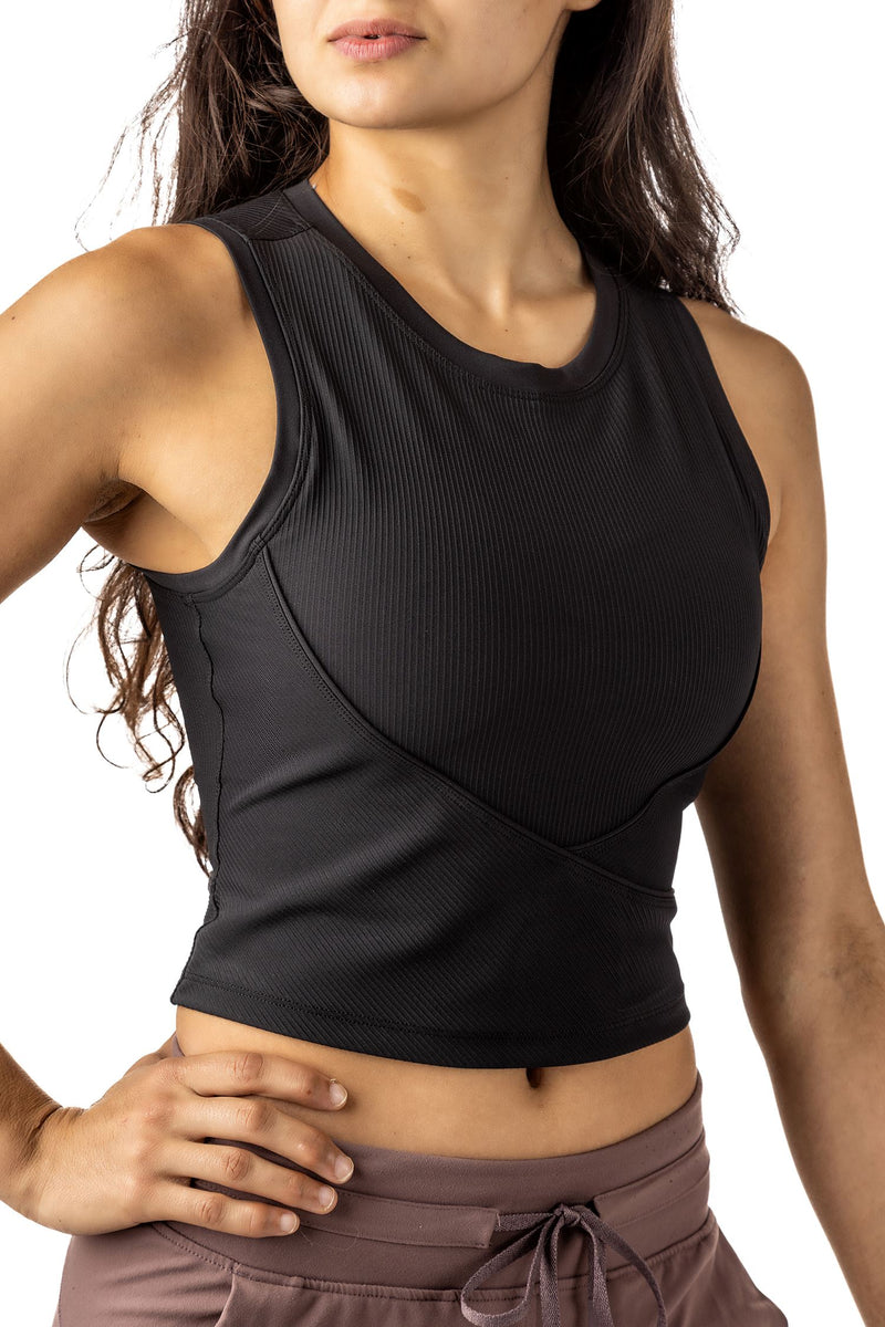 Women's Premium Ribbed Muscle Tank | BJJ Apparel – GAIDAMA