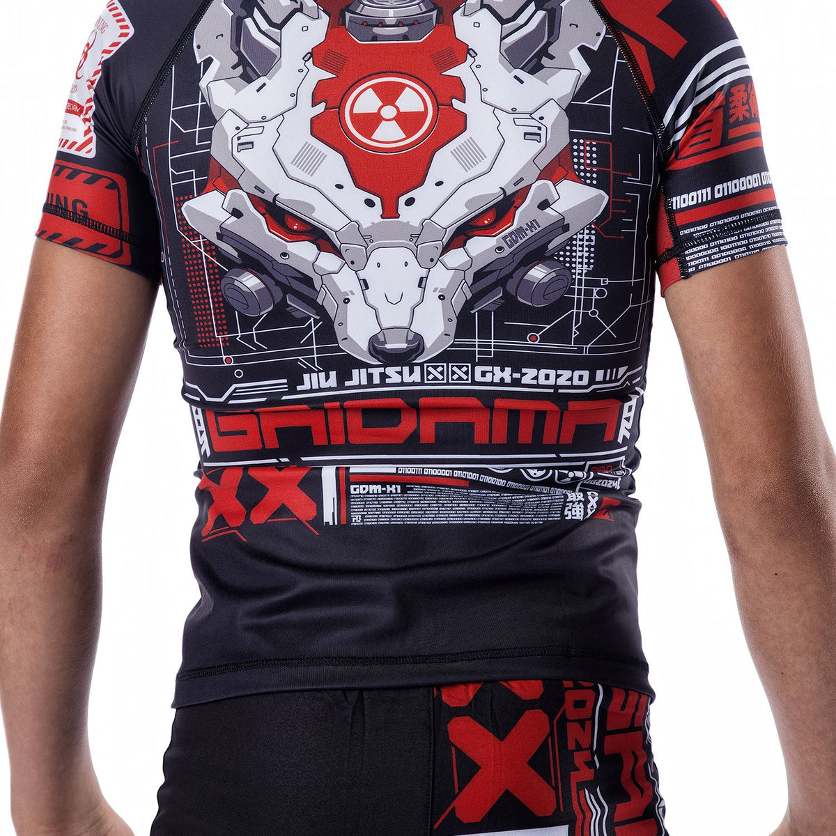 Youth Cyber Fox Rashguard | ADCC Grappling Gear – GAIDAMA